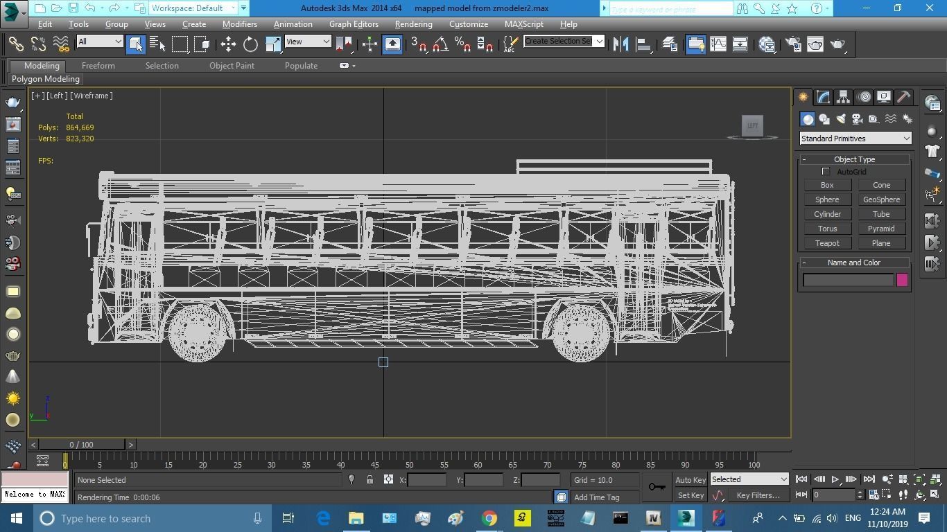 Lanka Ashok Leyland Bus 3D model | CGTrader