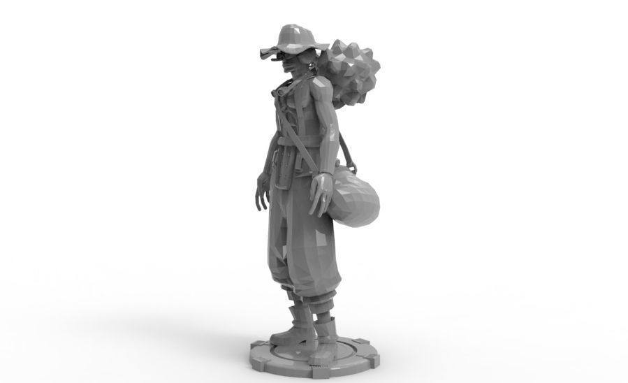 Usopp - Standing Pose 3D model 3D printable | CGTrader