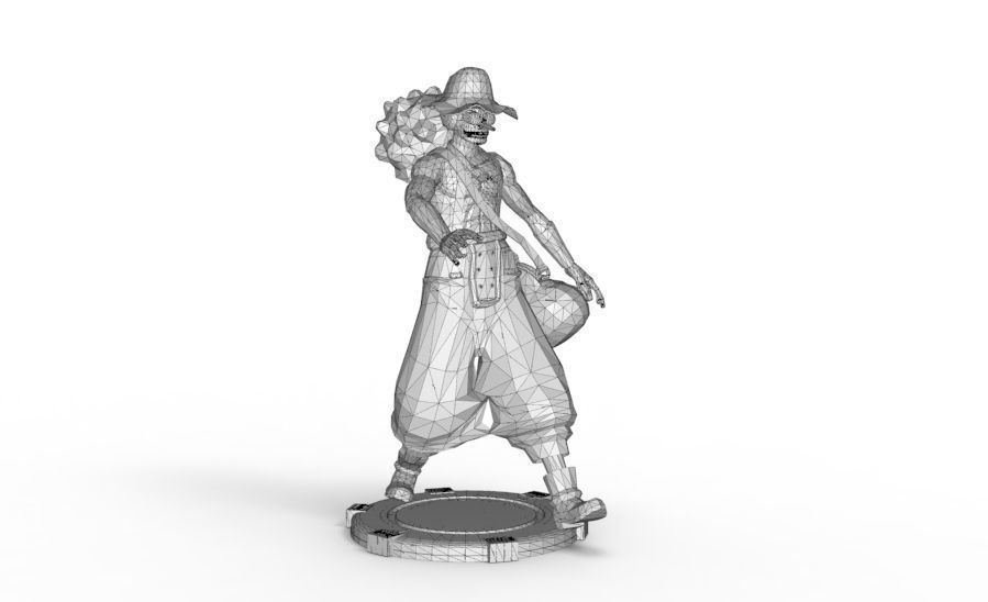 Usopp - Tough Walk Pose 3D model 3D printable | CGTrader