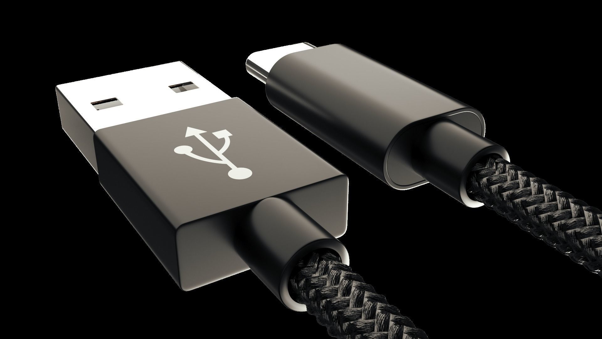 USB and USB TYPE C 3D model | CGTrader