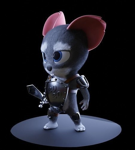 iron rat 2020 3D model 3D printable | CGTrader