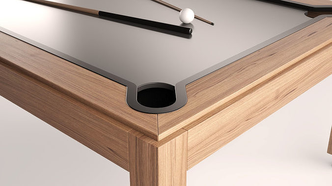 Modern Pool Table 3D model | CGTrader