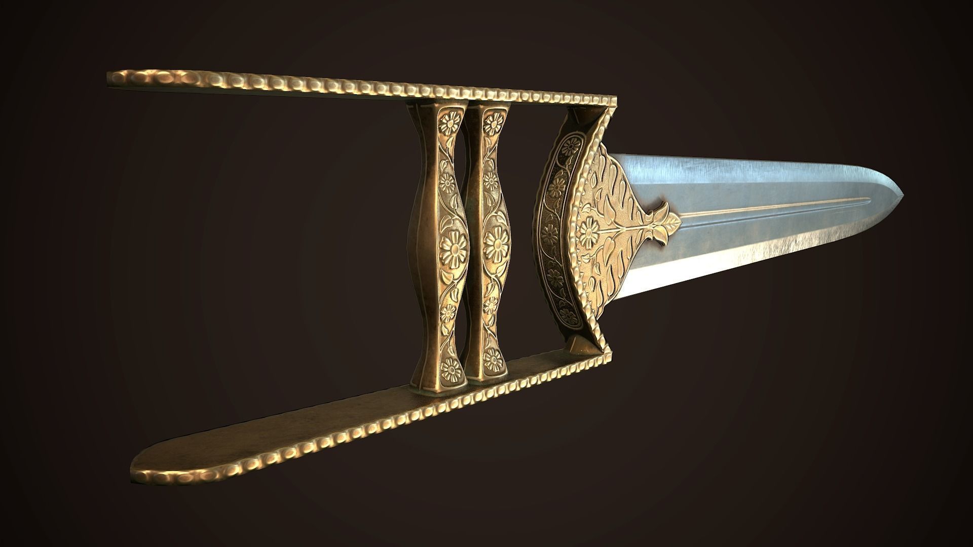 3D model Assassin Blade 03 VR / AR / low-poly | CGTrader
