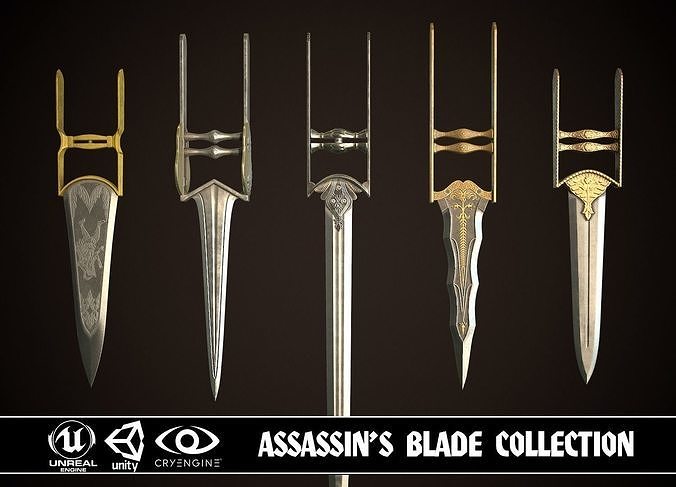 Assassin Blade Collection | CGTrader