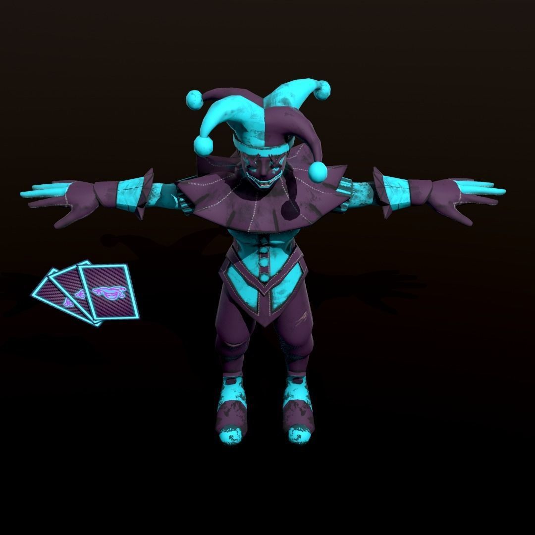 3D model Joker Stylized Character VR / AR / low-poly | CGTrader