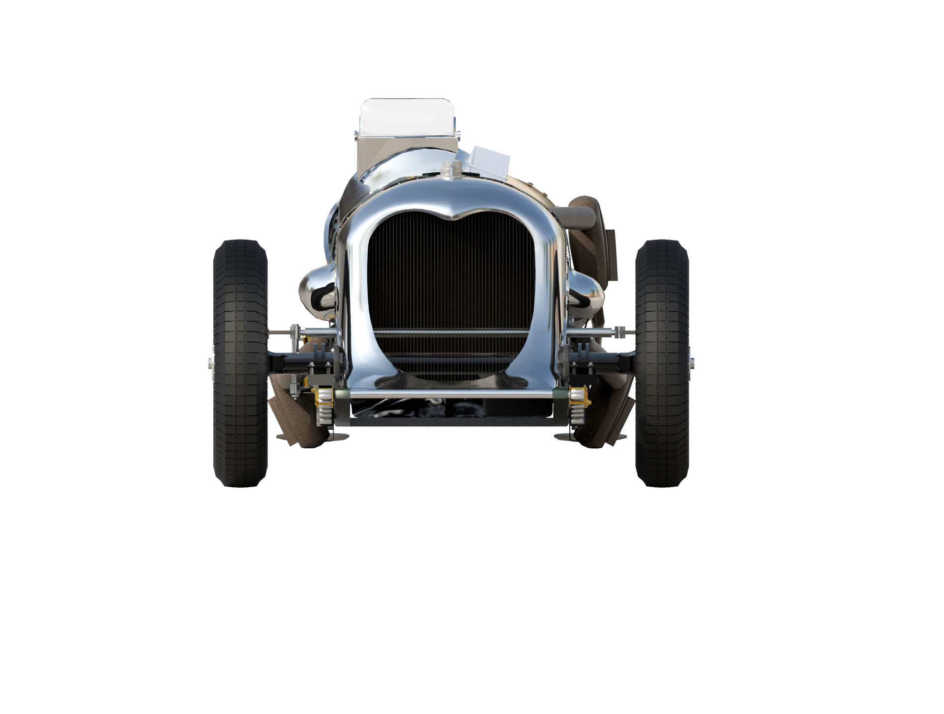 Napier-Railton Race Car 3D model | CGTrader