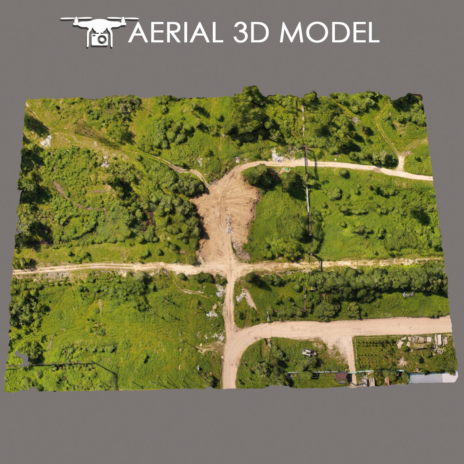 Aerial scan 6 3D model | CGTrader