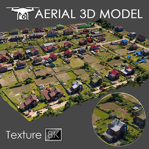 Aerial scan 10 3D model | CGTrader