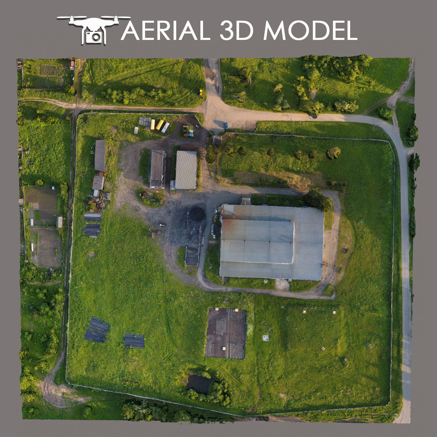 Aerial scan 17 3D model | CGTrader