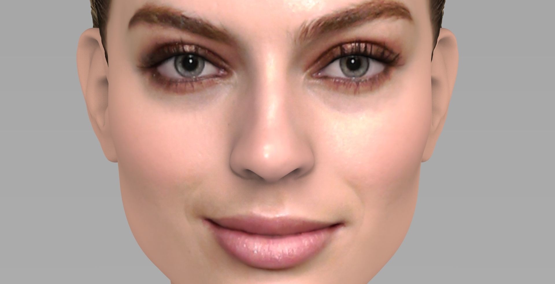 Margot Robbie 3D model | CGTrader
