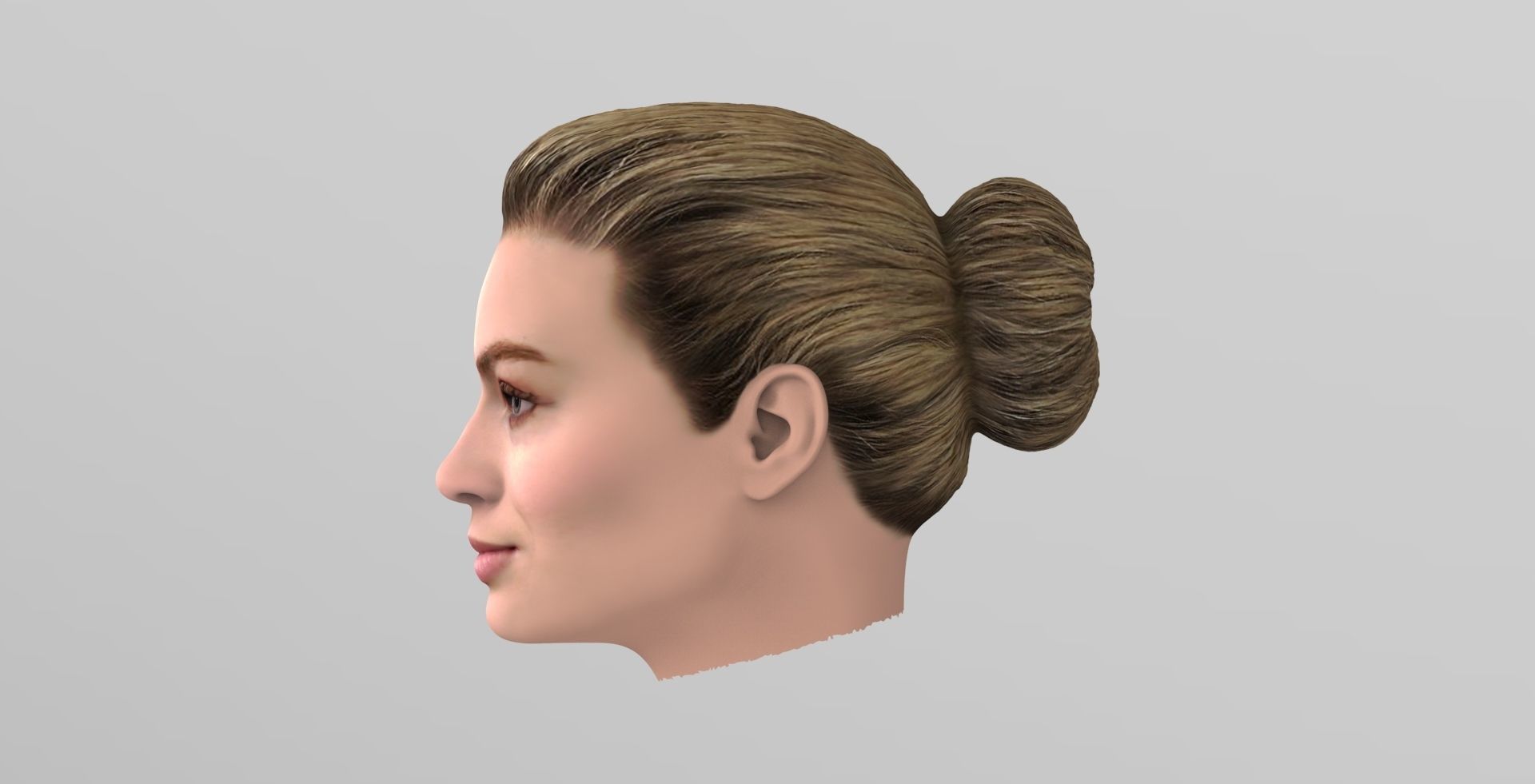 Margot Robbie 3D model | CGTrader