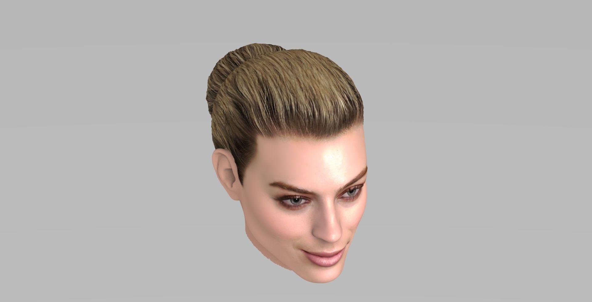 Margot Robbie 3D model | CGTrader