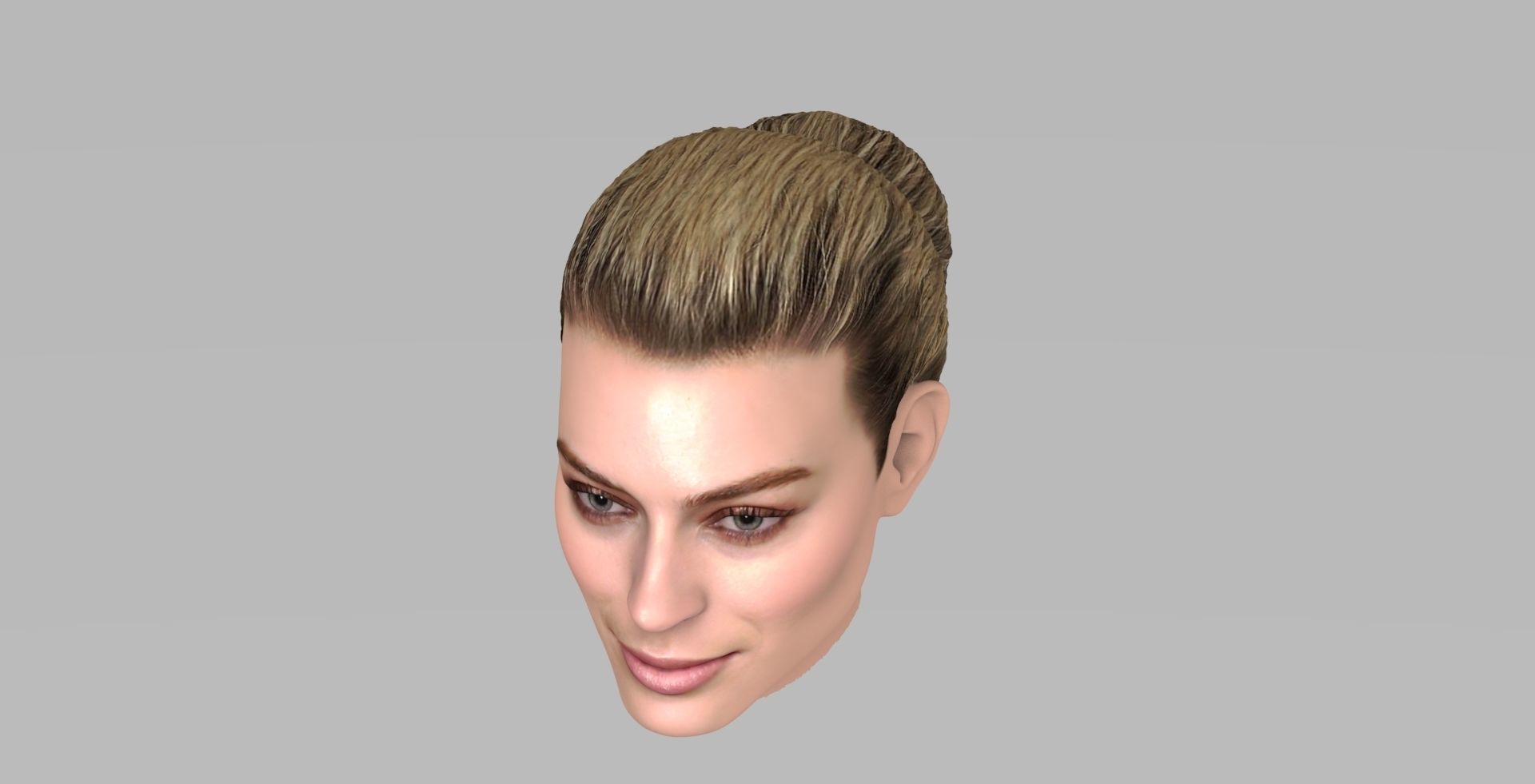 Margot Robbie 3D model | CGTrader