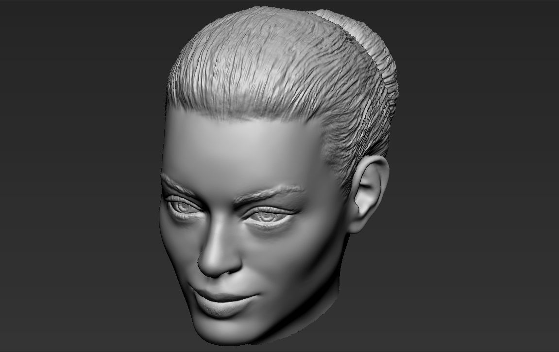 Margot Robbie 3D model | CGTrader