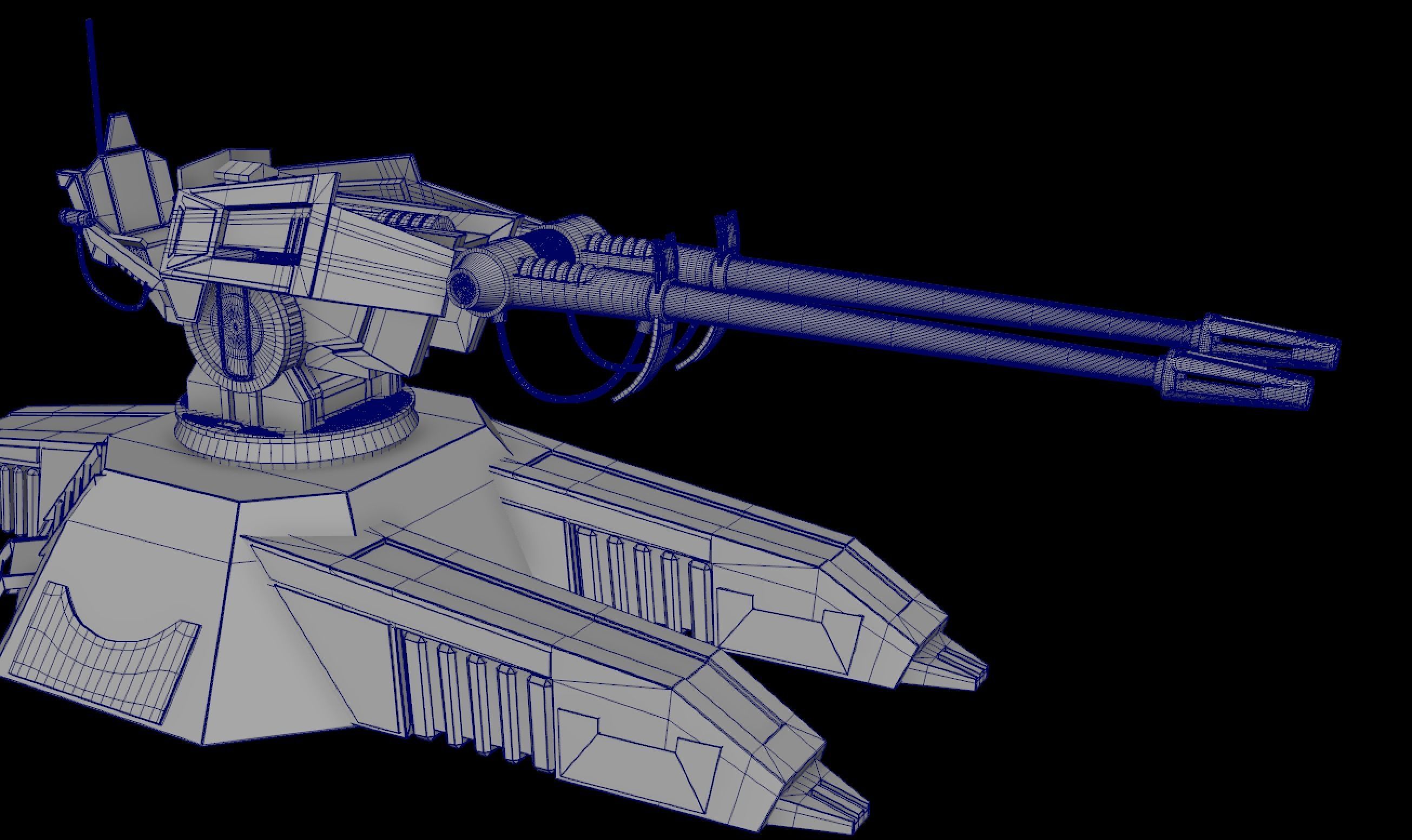 Star Wars Clone Turret free 3D model | CGTrader