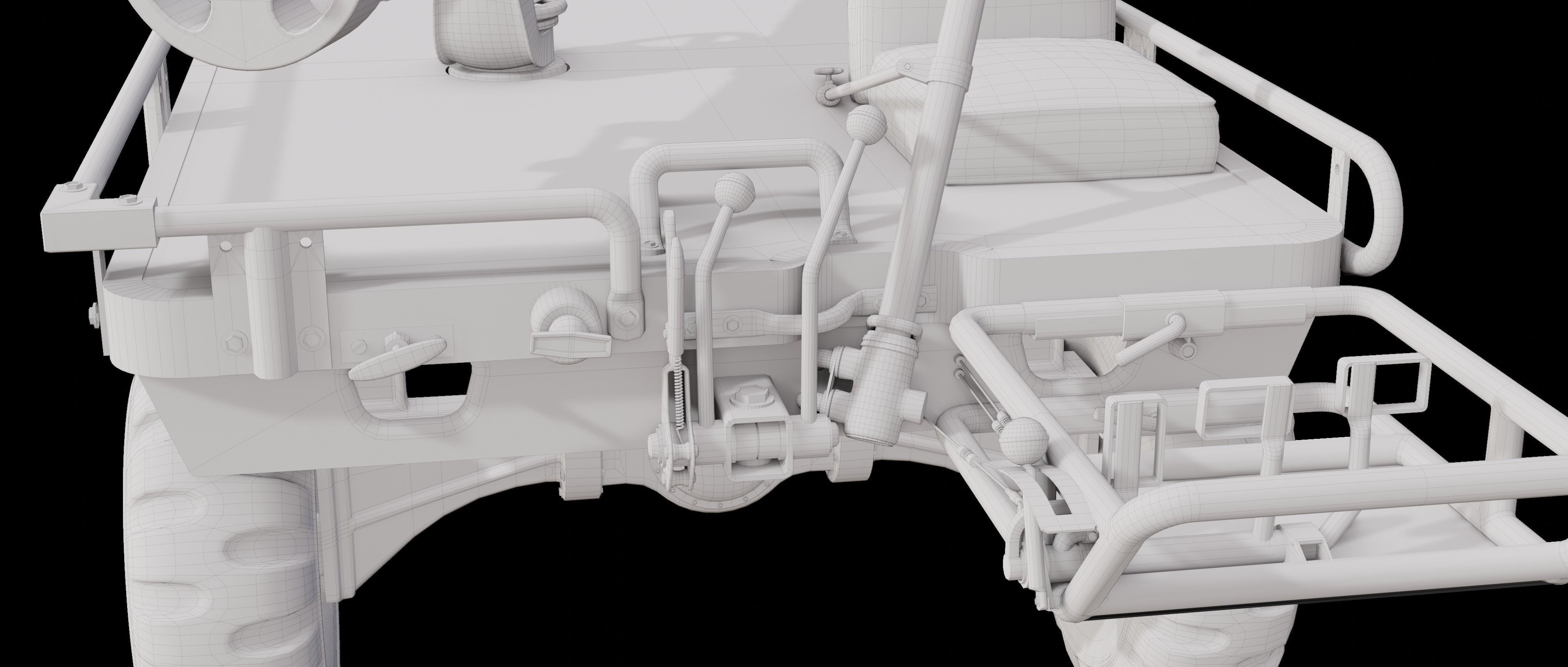 Utility Platform Truck free 3D model | CGTrader