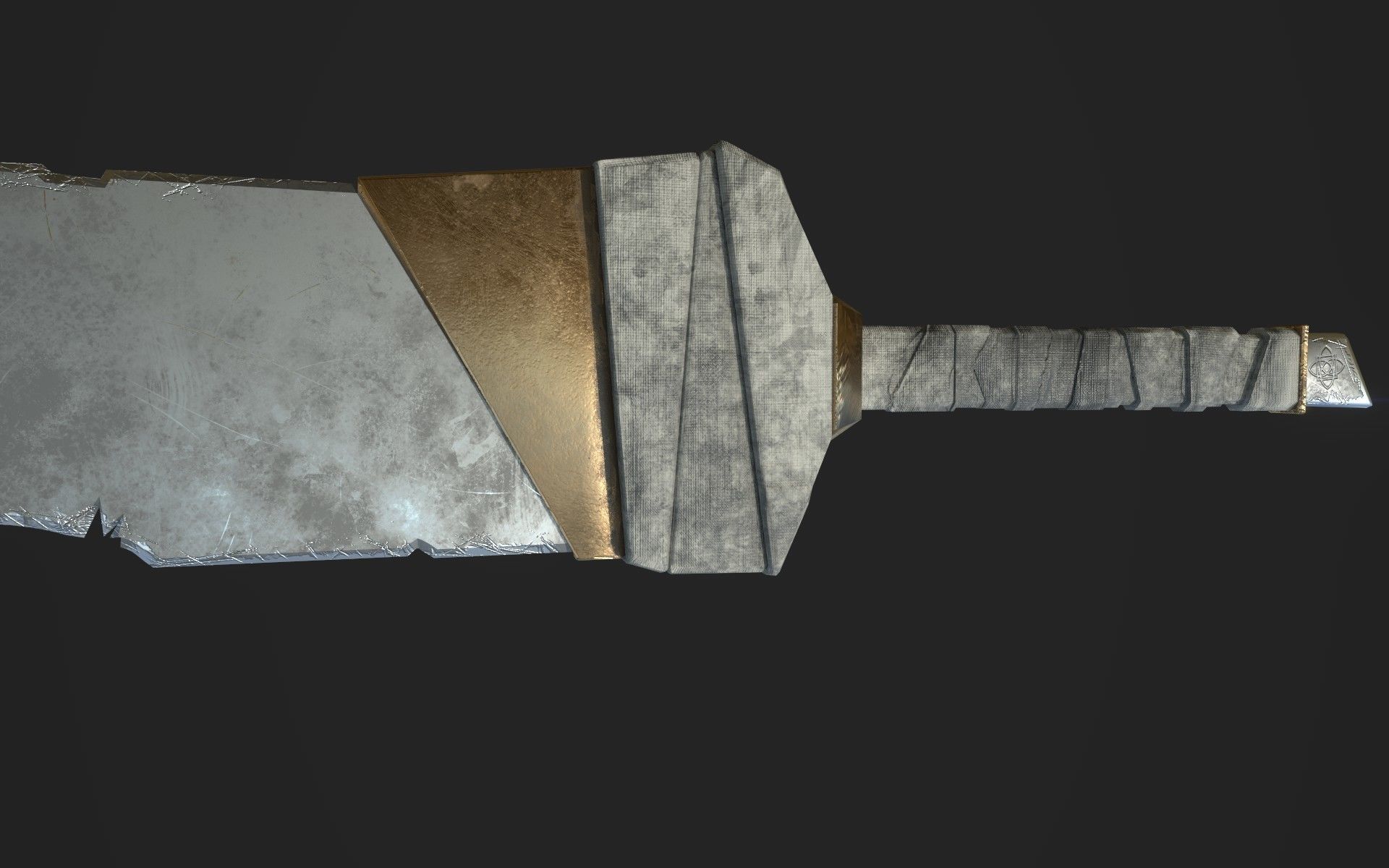 3D model Rustic Blade Swords VR / AR / low-poly | CGTrader