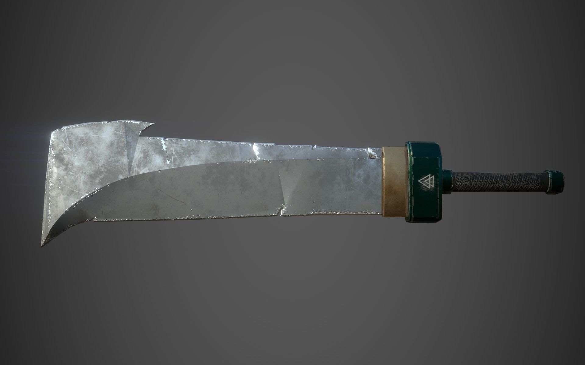3D model Rustic Blade Swords VR / AR / low-poly | CGTrader