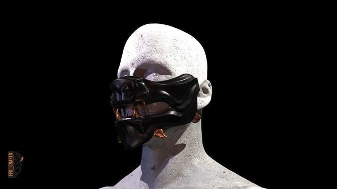 Mempo mask 3D model 3D printable | CGTrader