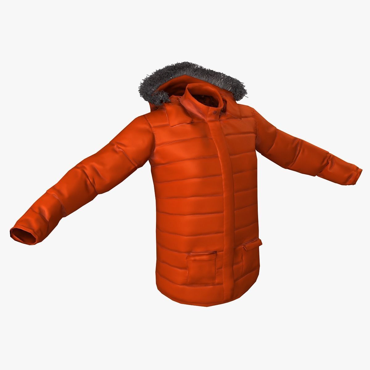 3D model Winter Jacket VR / AR / low-poly | CGTrader