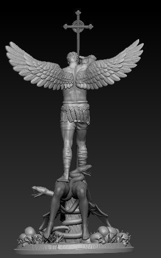 the Archangel 3D model 3D printable | CGTrader