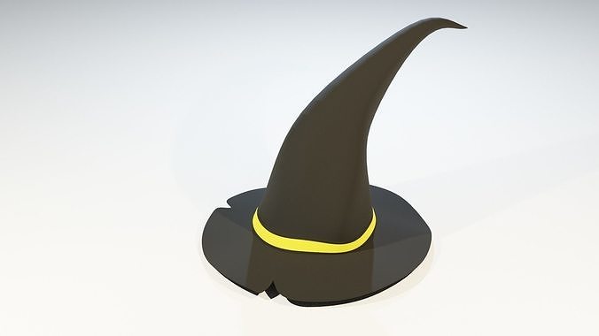 3D model 3D modeling Of a wizard Hat VR / AR / low-poly | CGTrader