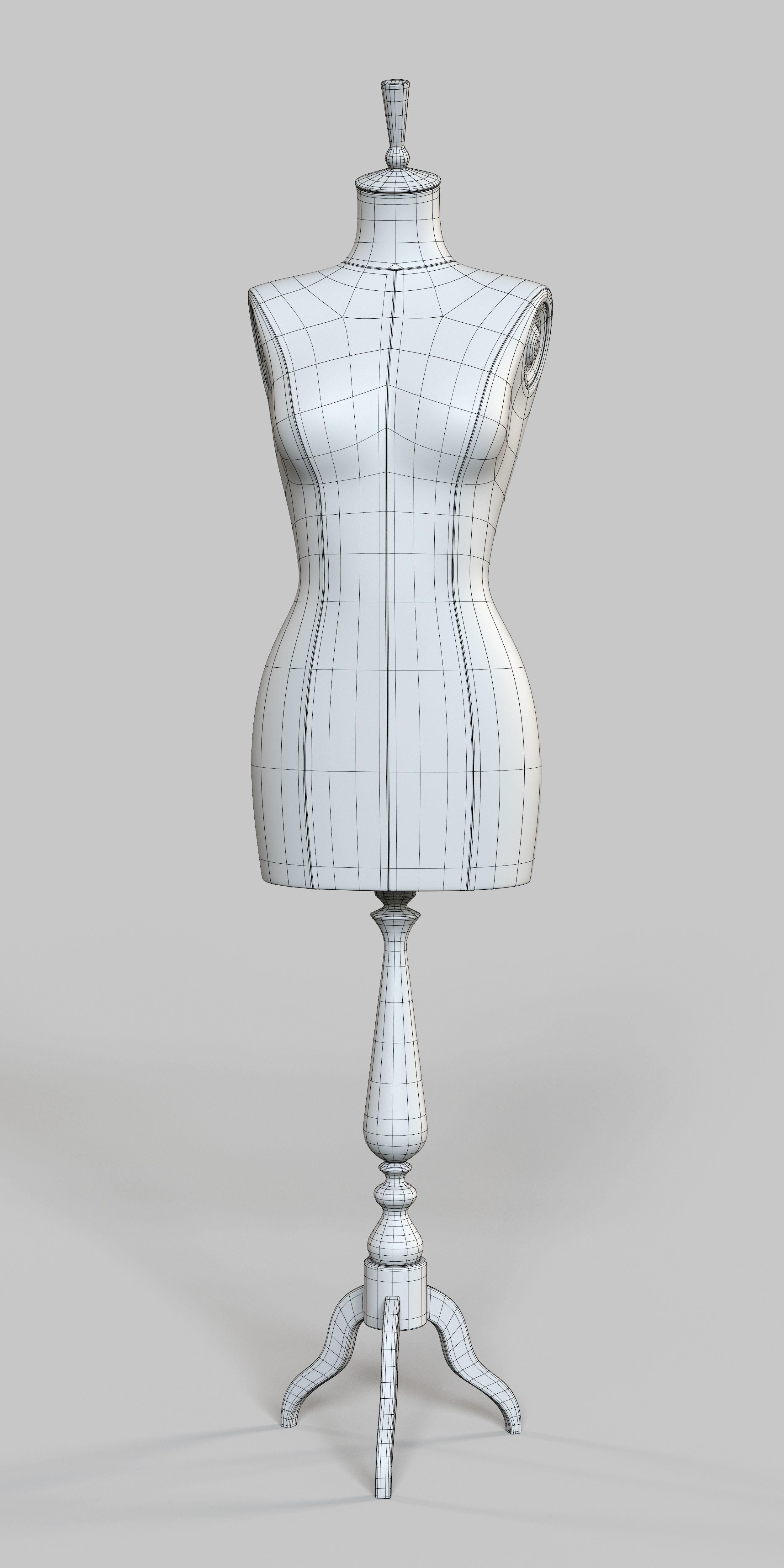 Vintage Mannequin 3D model | CGTrader