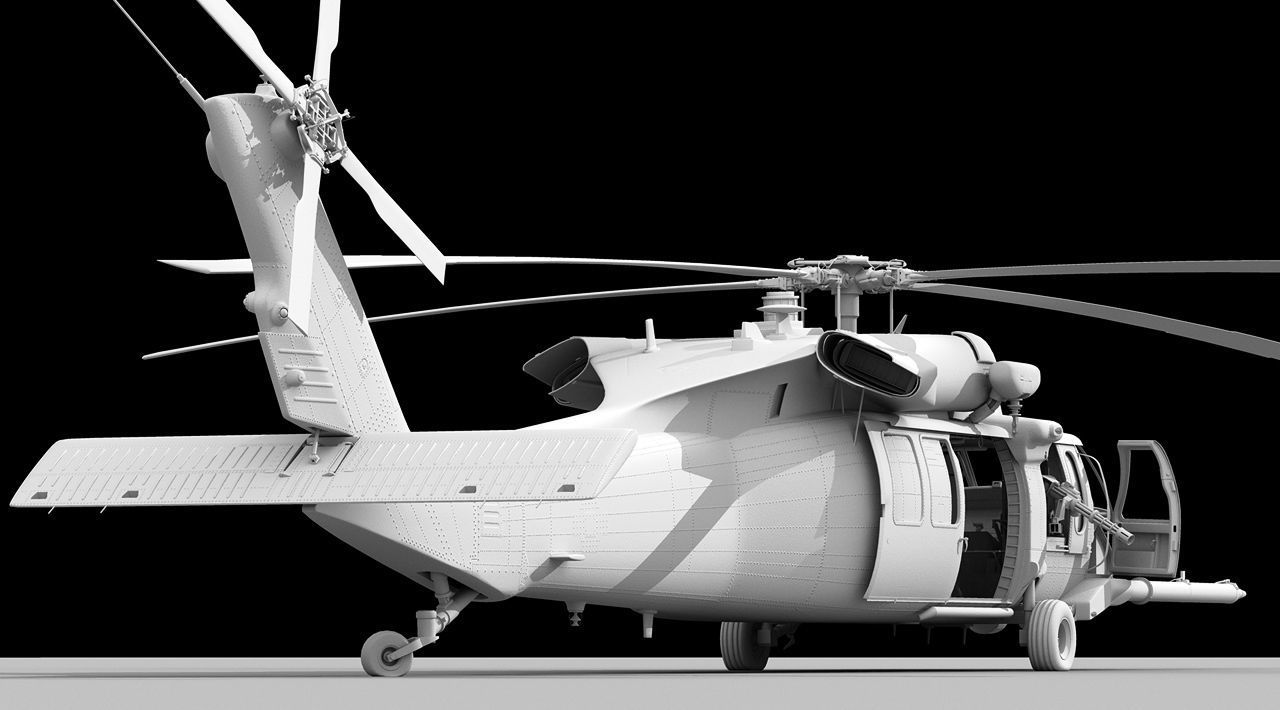 HH-60G Pave Hawk 3D model | CGTrader