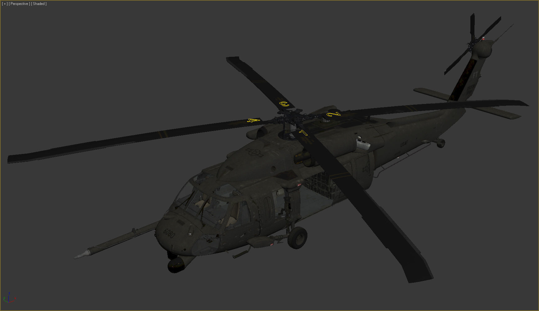 HH-60G Pave Hawk 3D model | CGTrader