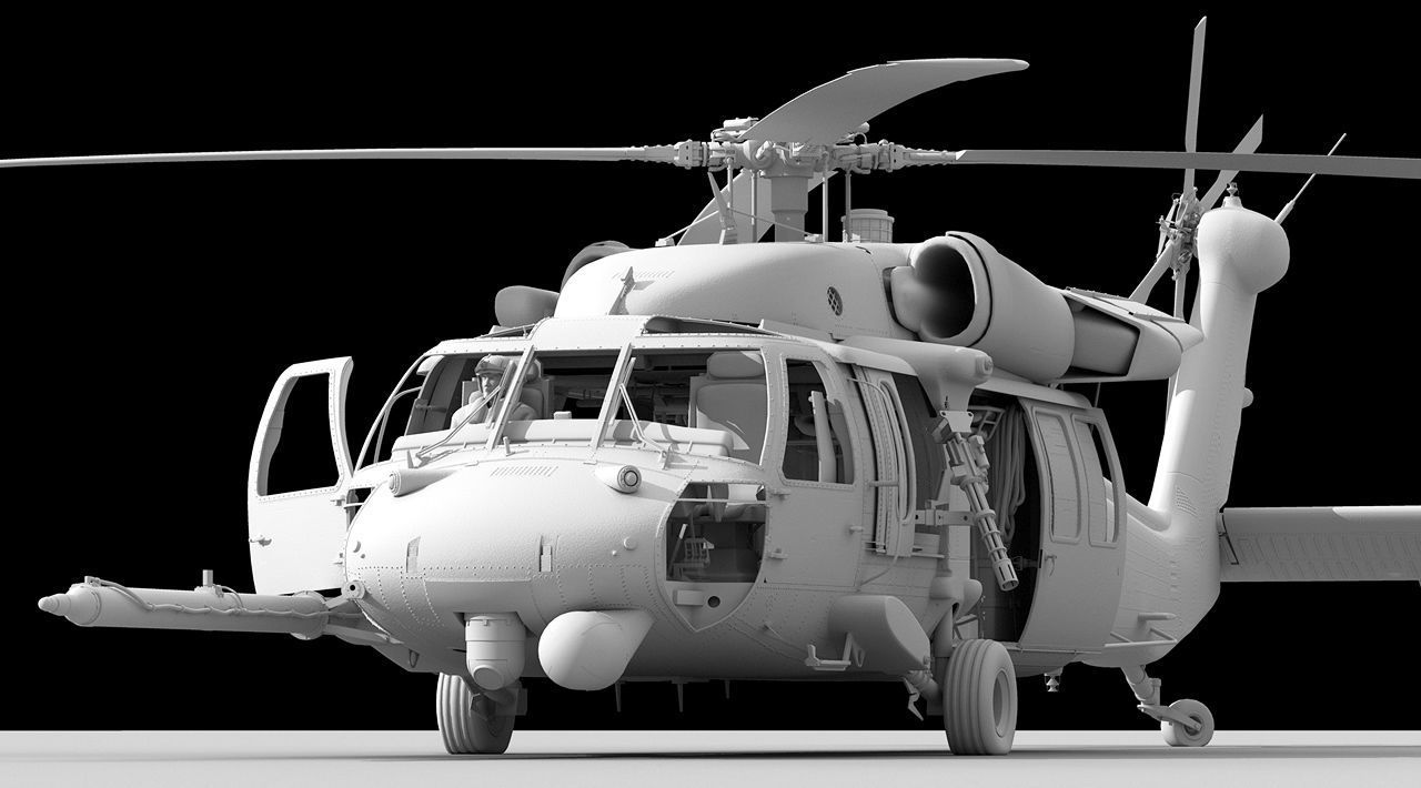 HH-60G Pave Hawk 3D model | CGTrader