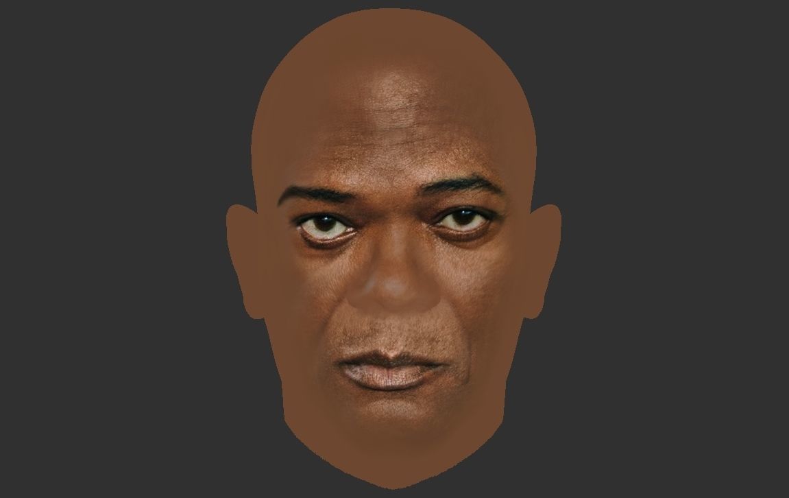 Samuel L Jackson 3D model | CGTrader