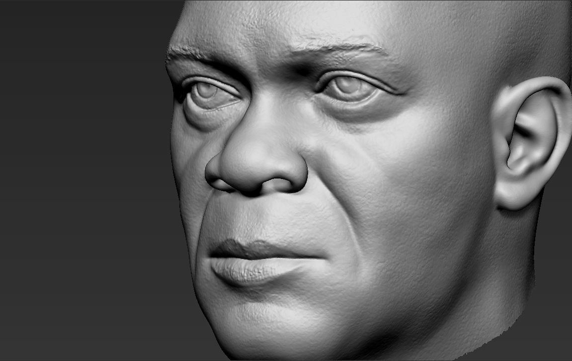 Samuel L Jackson 3D model | CGTrader