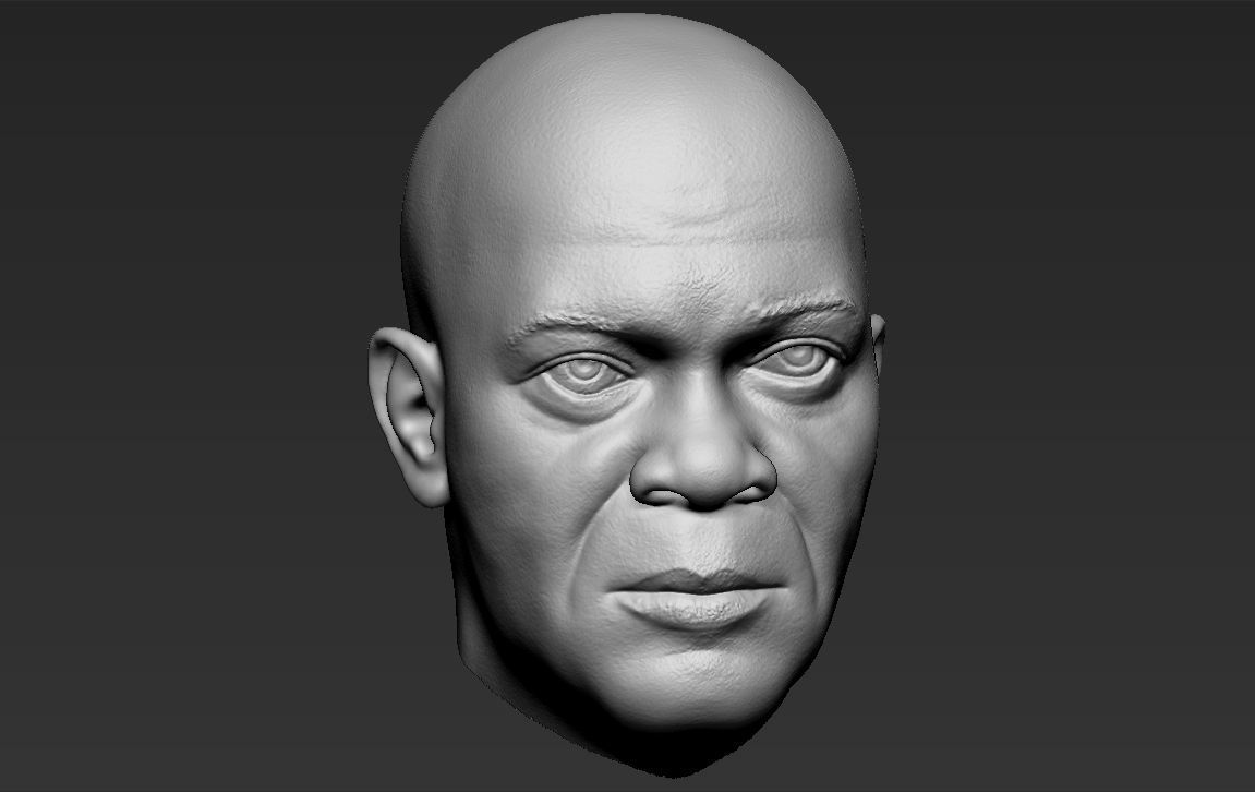 Samuel L Jackson 3D model | CGTrader