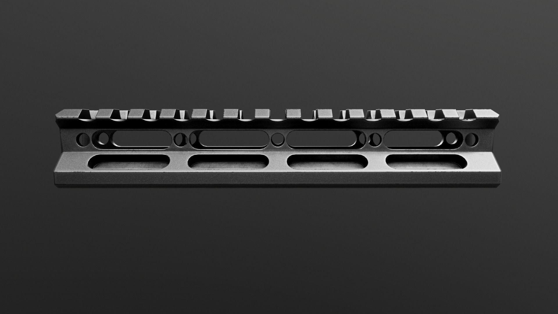 UTG Super Slim Picatinny Riser Mounts free VR / AR / low-poly 3D model ...