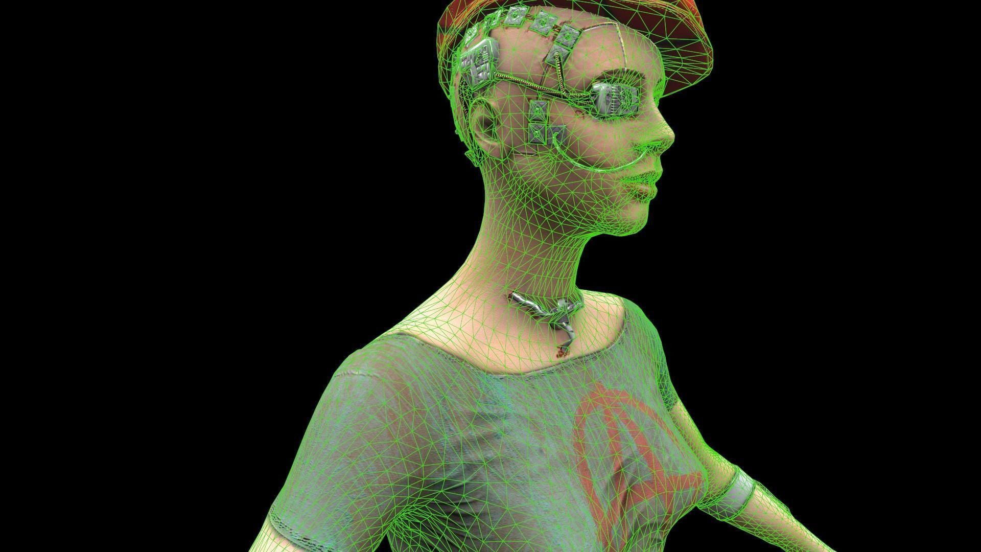 3D model Prototype Girl VR / AR / low-poly rigged animated | CGTrader