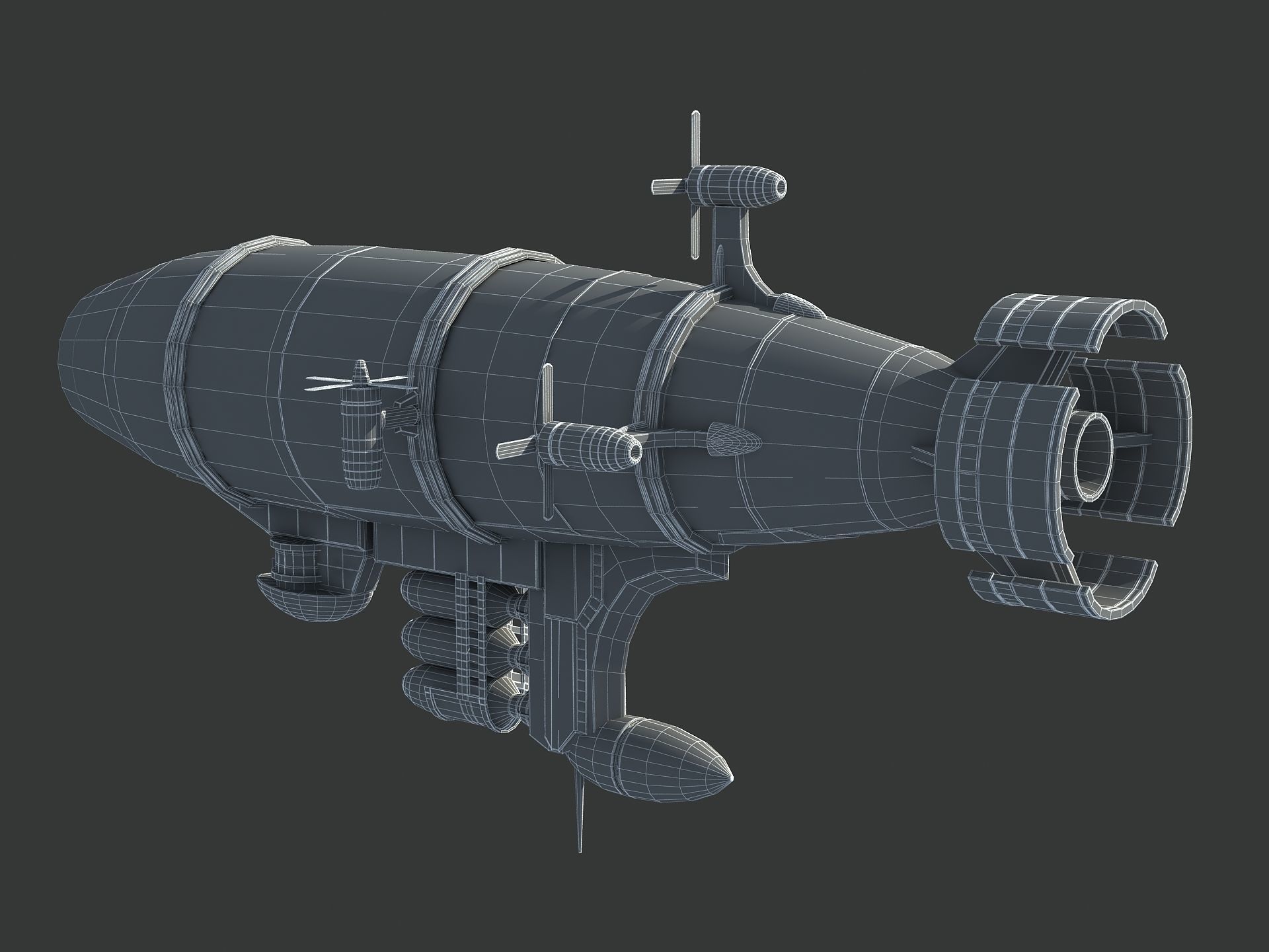 3D model Red Alert Kirov Airship-1 VR / AR / low-poly | CGTrader