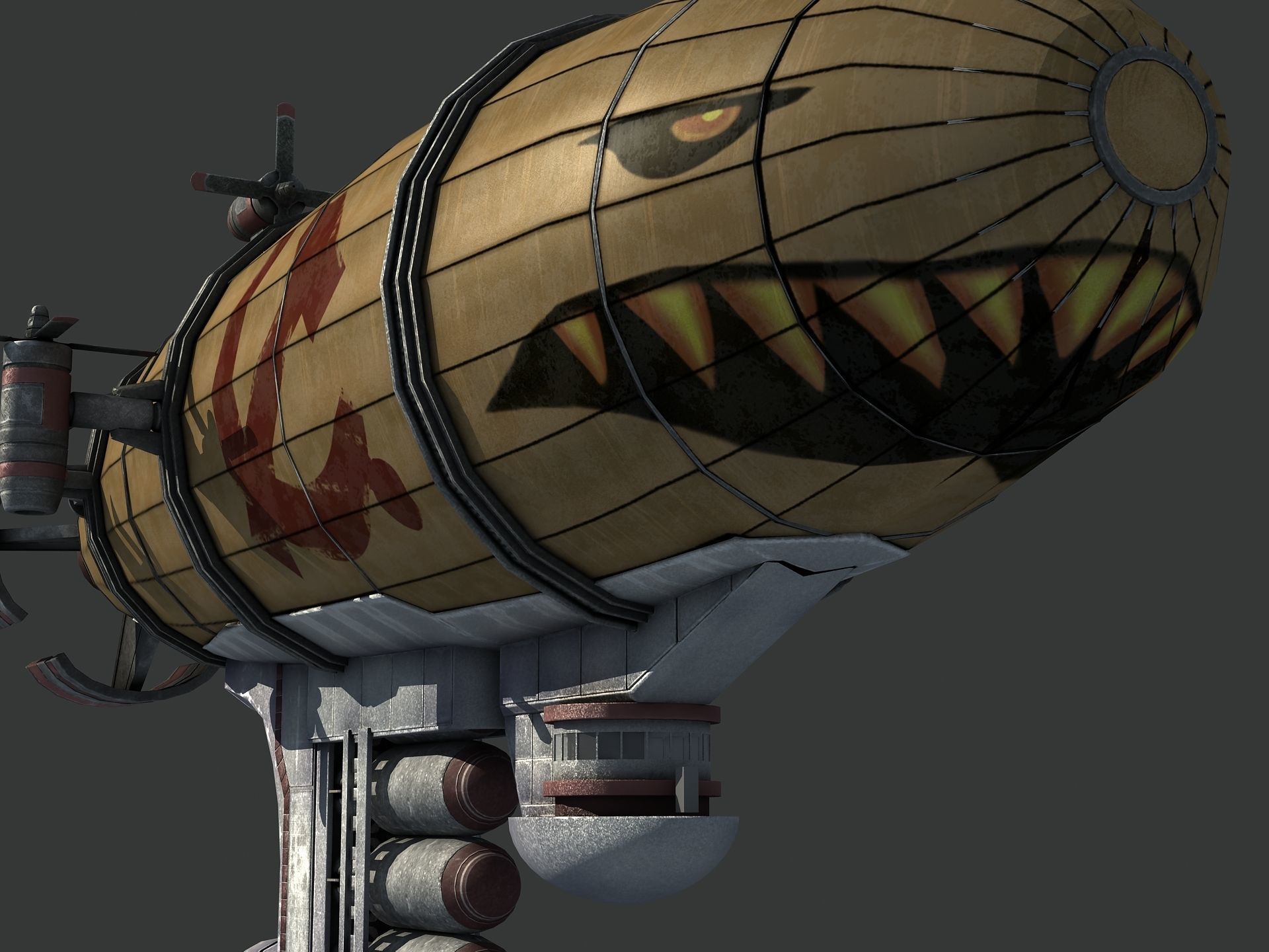 3D model Red Alert Kirov Airship-1 VR / AR / low-poly | CGTrader
