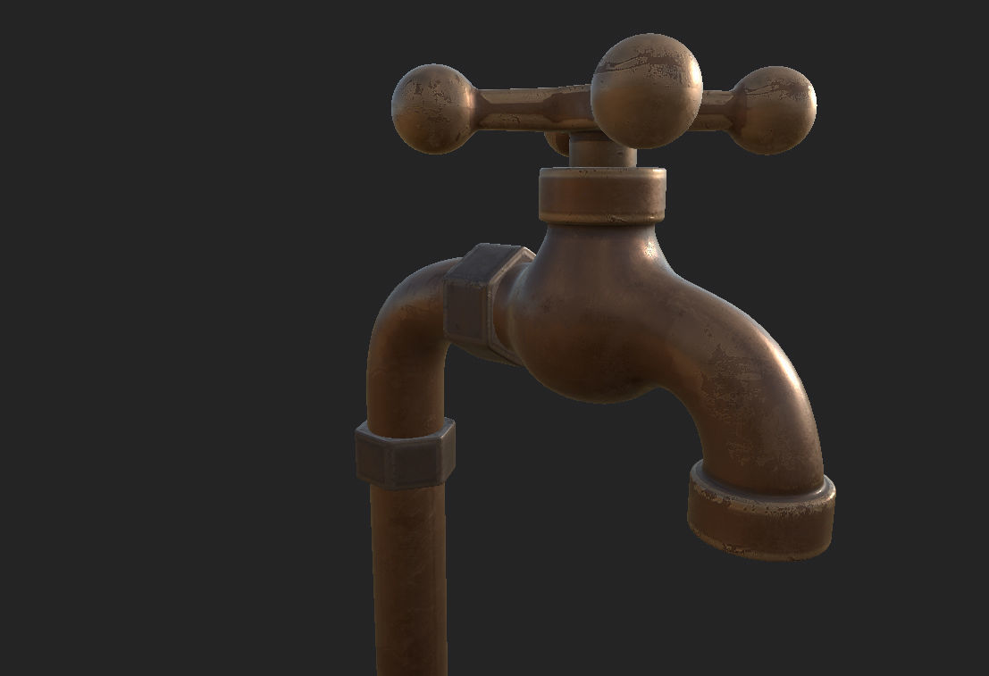 Water Tap 3D model | CGTrader
