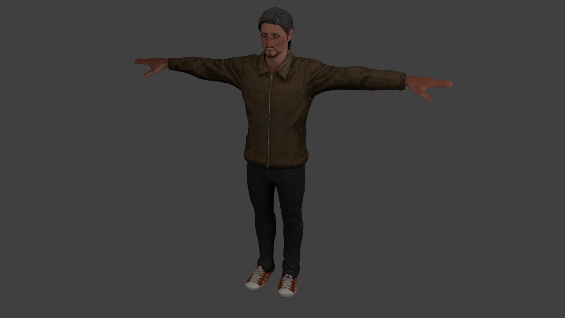 3D model Realistic human rigged character VR / AR / low-poly | CGTrader