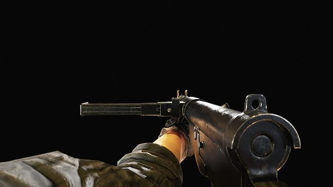 Sten MK5 free VR / AR / low-poly 3D model | CGTrader