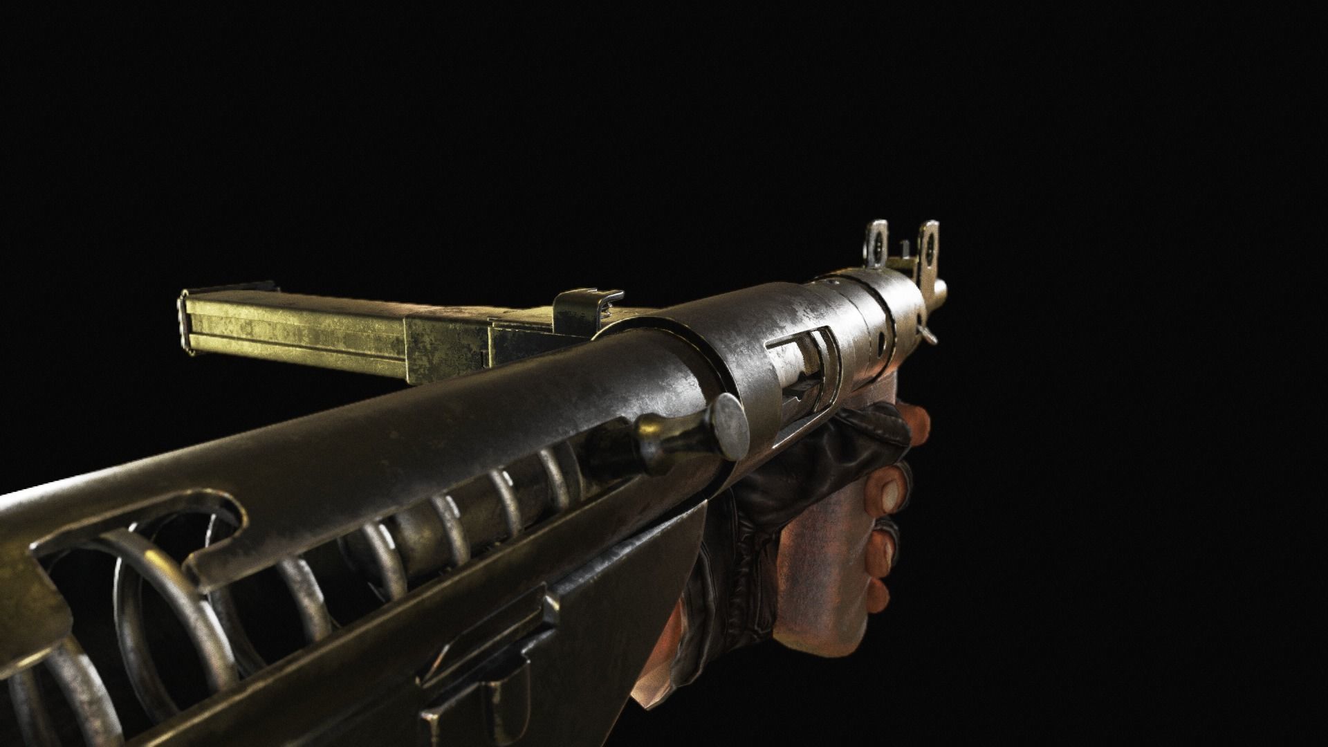 Sten MK5 free VR / AR / low-poly 3D model | CGTrader