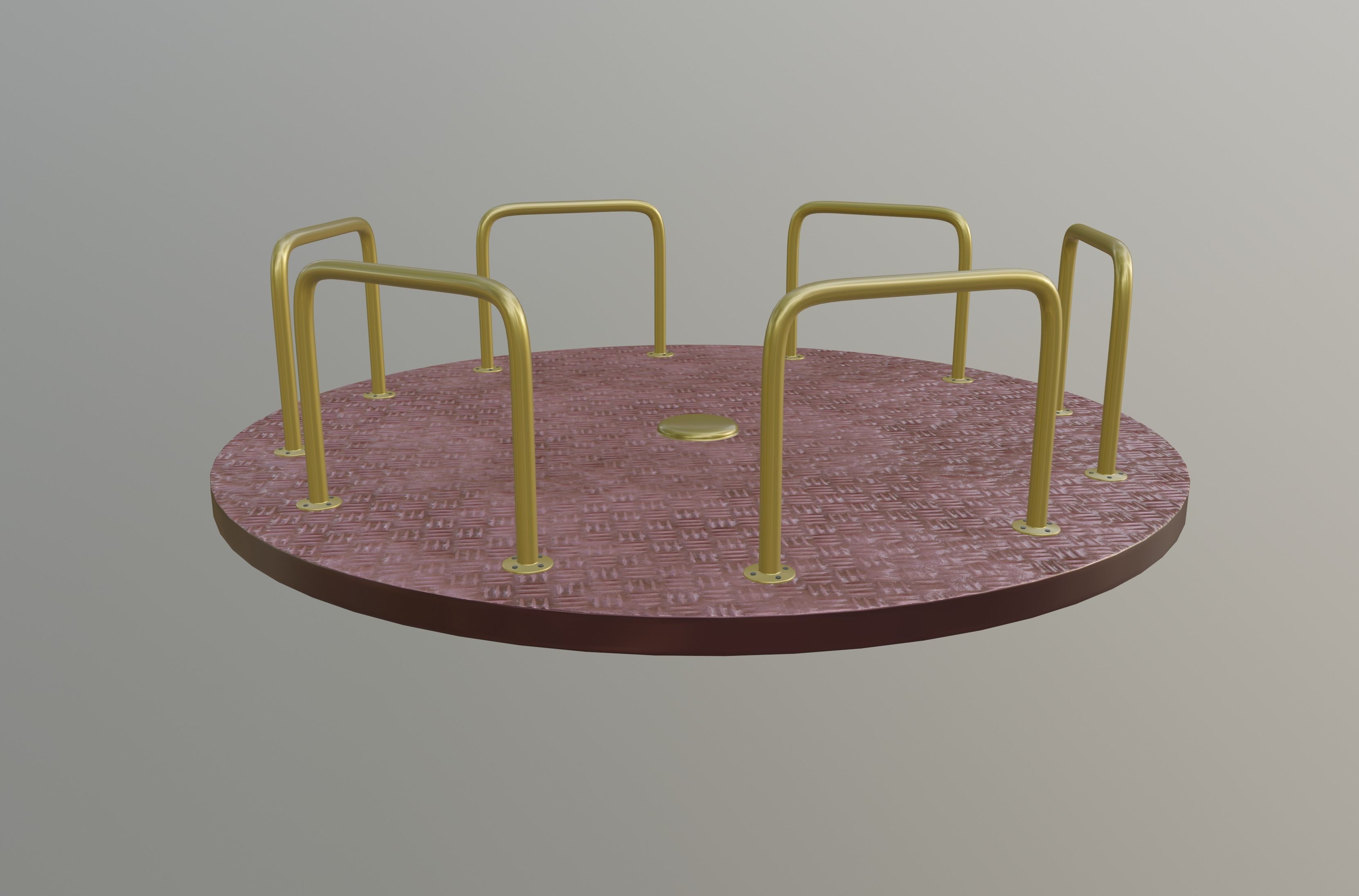 3D model Merry Go Round VR / AR / low-poly | CGTrader