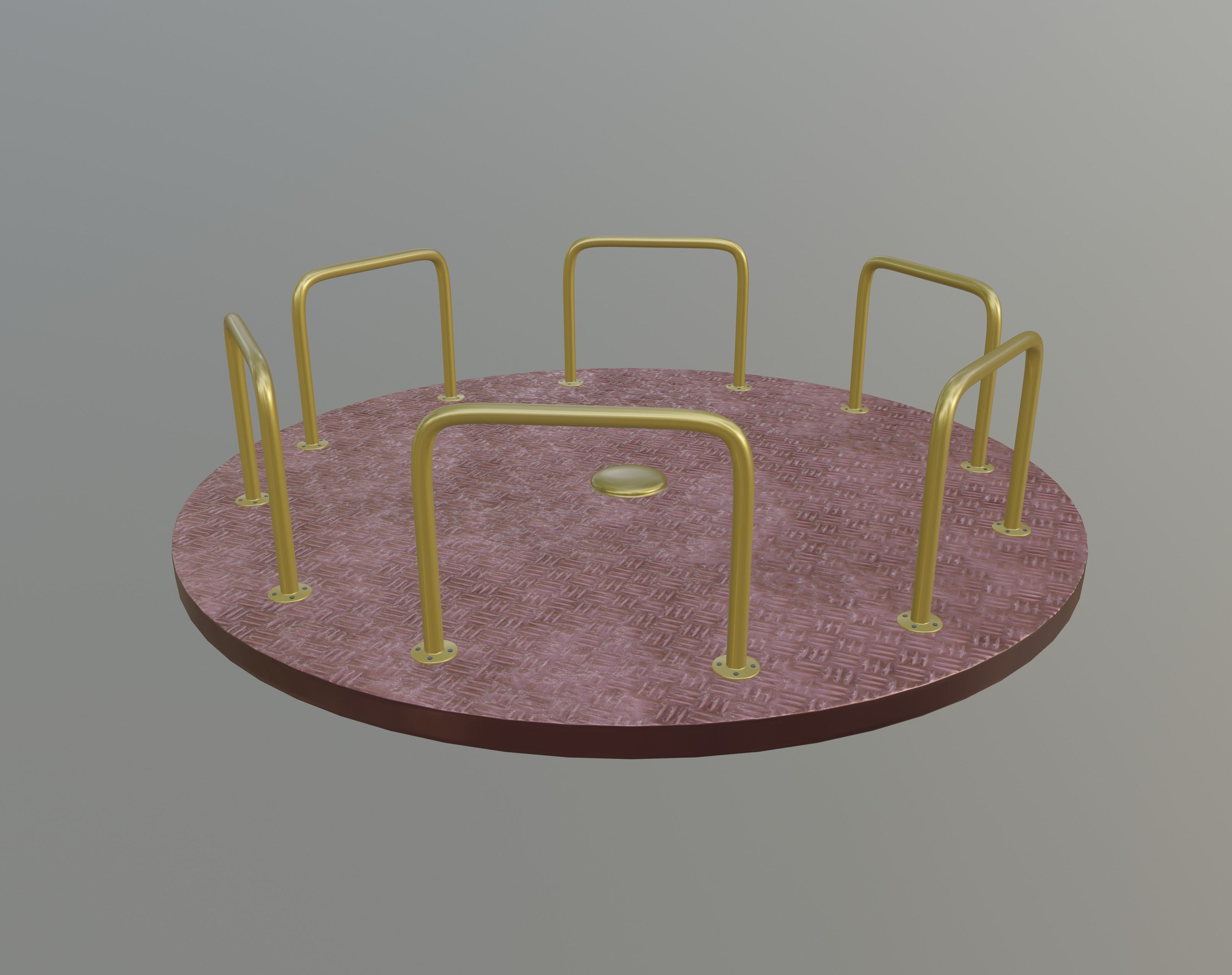 3D model Merry Go Round VR / AR / low-poly | CGTrader