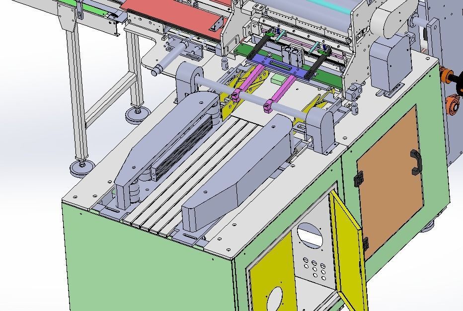 Packing machine assembly 3D model | CGTrader