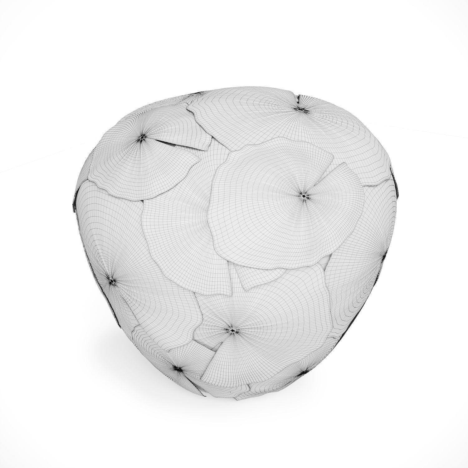 Todd Merrill Erin Sullivan Lily Pad Stool 3D model | CGTrader