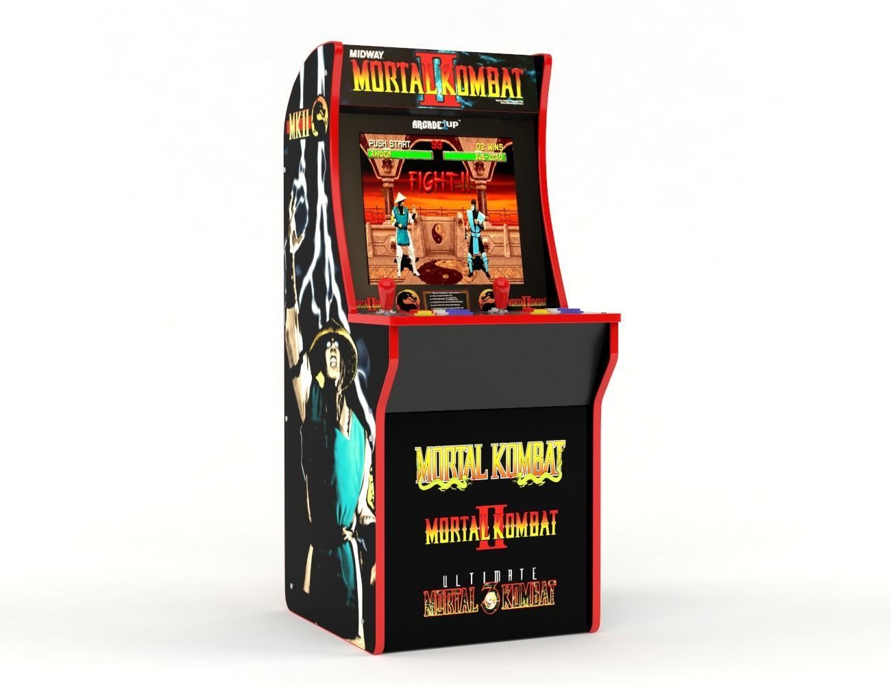 Mortal Kombat Arcade Machine 3D model | CGTrader
