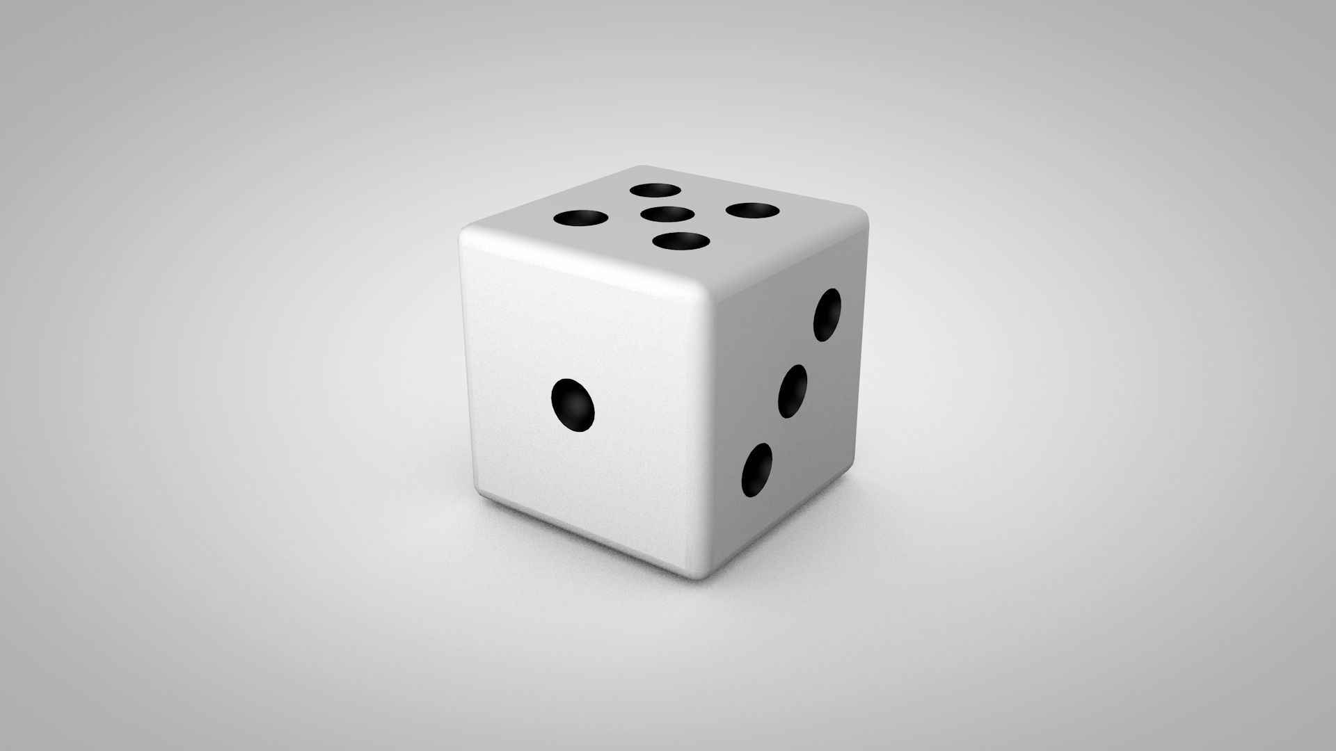 3D model 2 Dice models VR / AR / low-poly | CGTrader