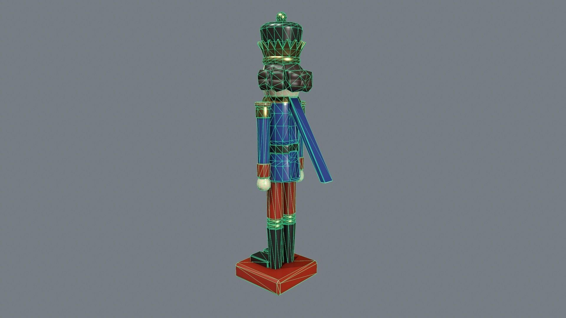 3D model Nut Cracker VR / AR / low-poly | CGTrader