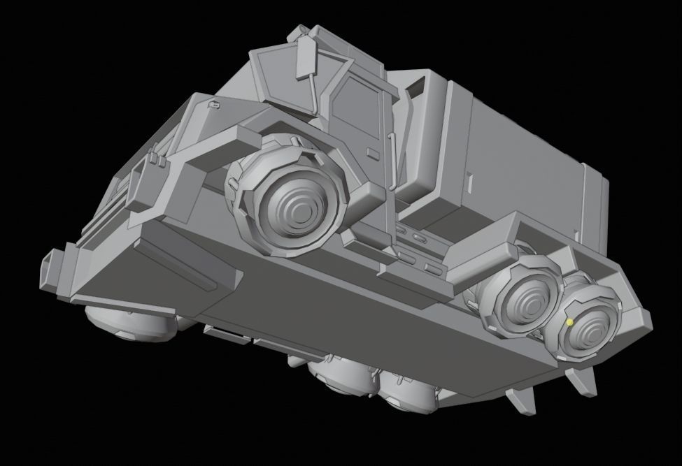 car from overwatch volskaya industries overwatch 3D model | CGTrader