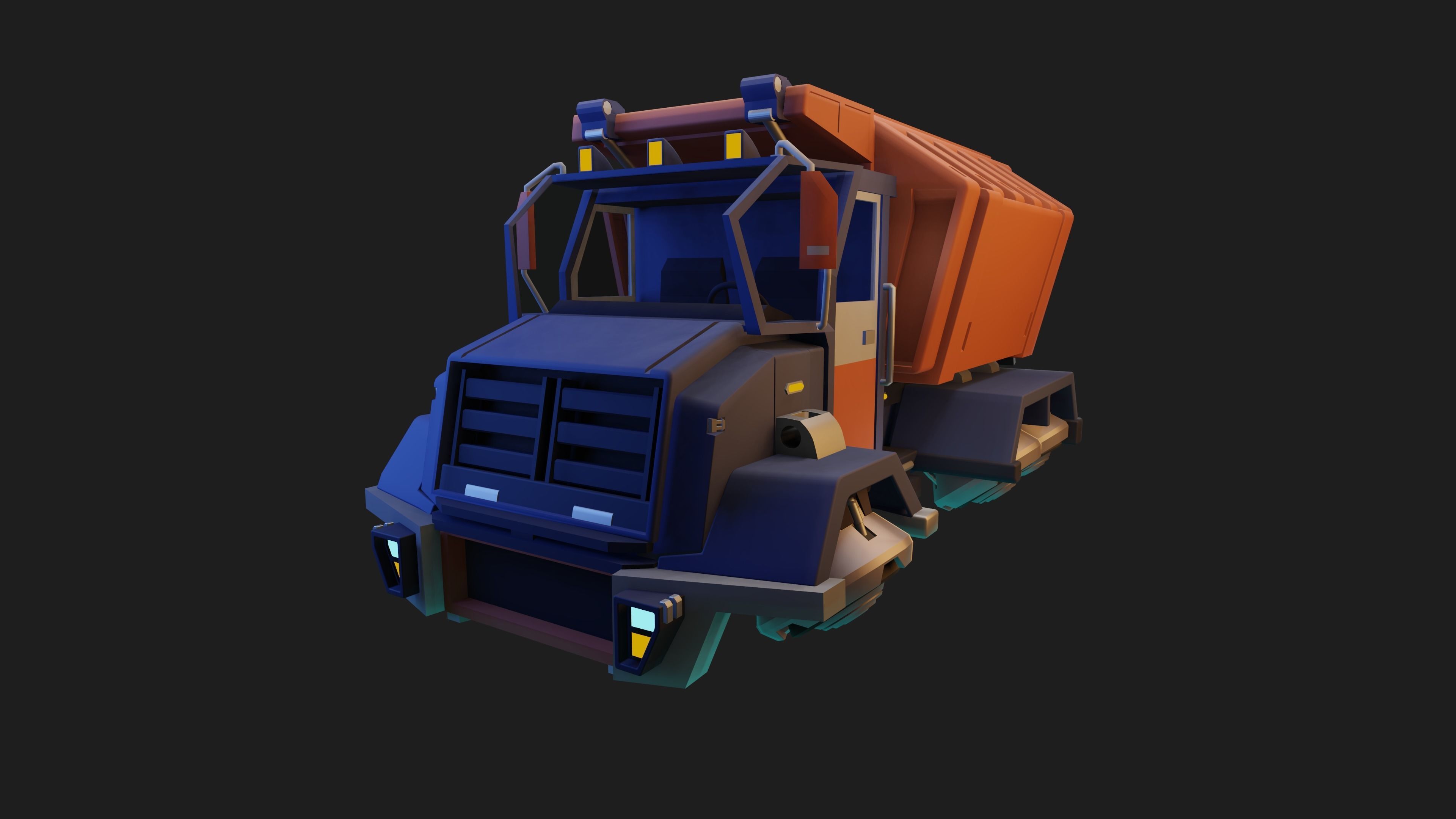 car from overwatch volskaya industries overwatch 3D model | CGTrader